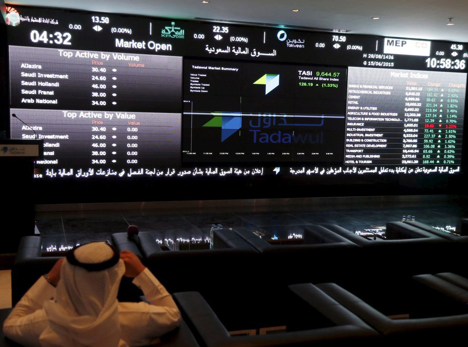 Saudi stocks end week in green on oil strength